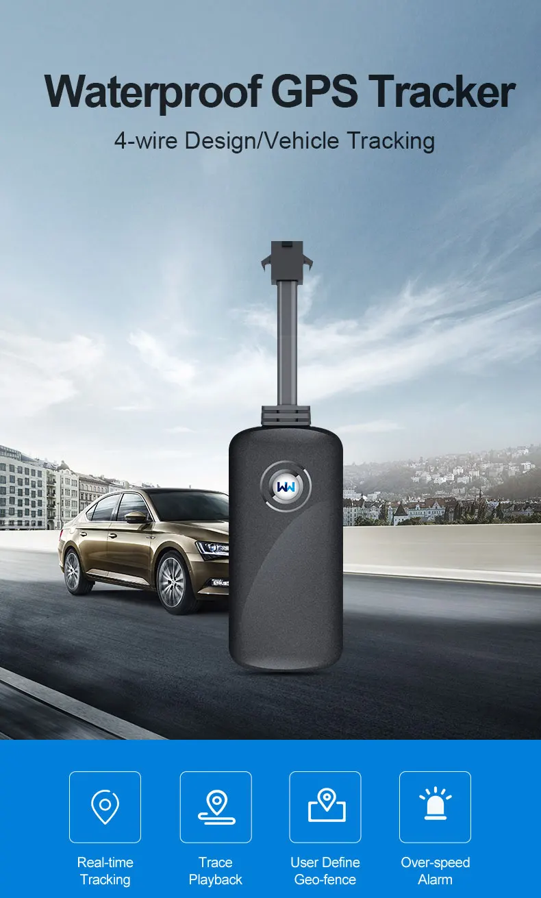 2g Real Time Vehicle Car Gsm/gprs/gps Tracker Tracking Device - Buy Gps ...