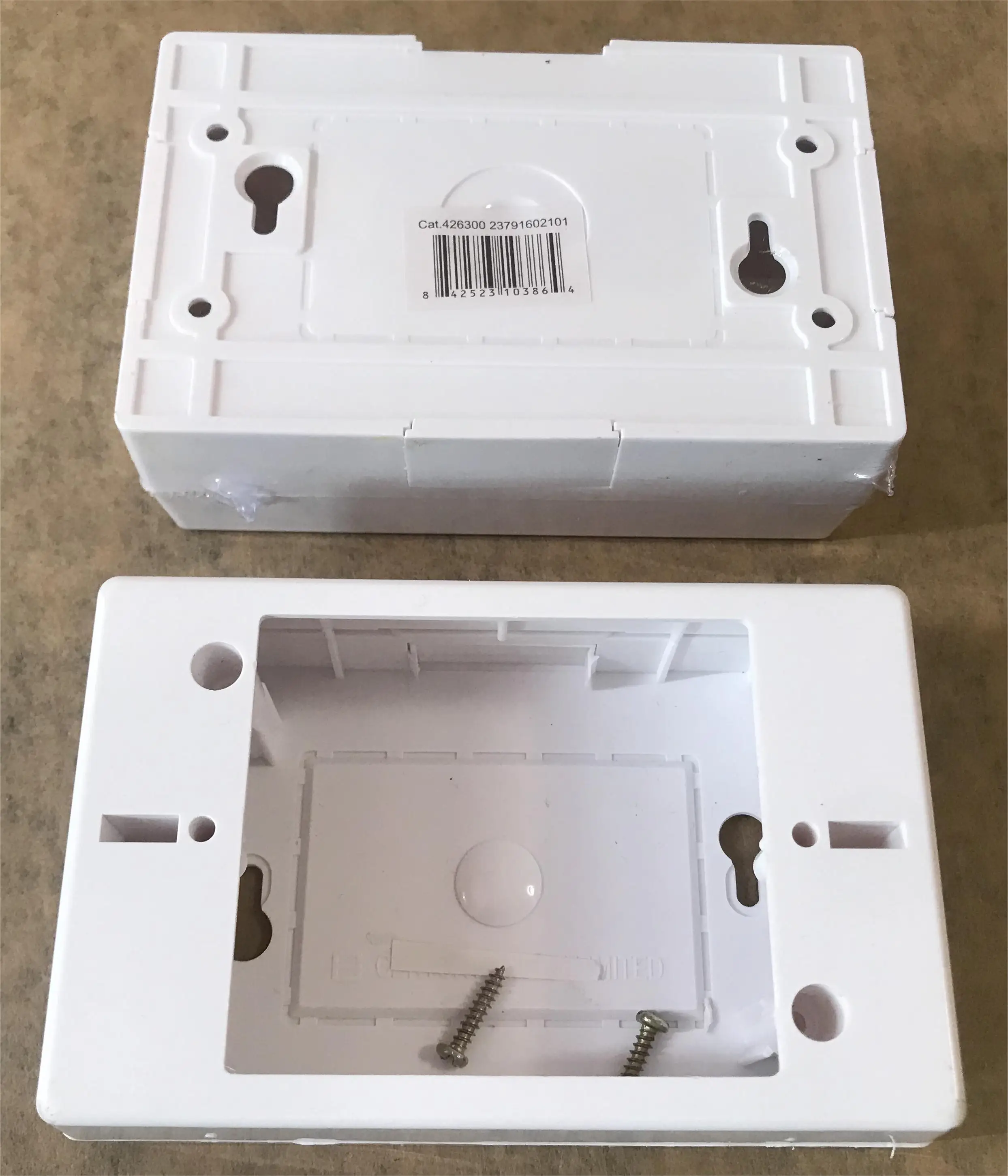 ABS IP65 1 Gang Contactor Electrical Junction Box Wiring Plastic Switch ...