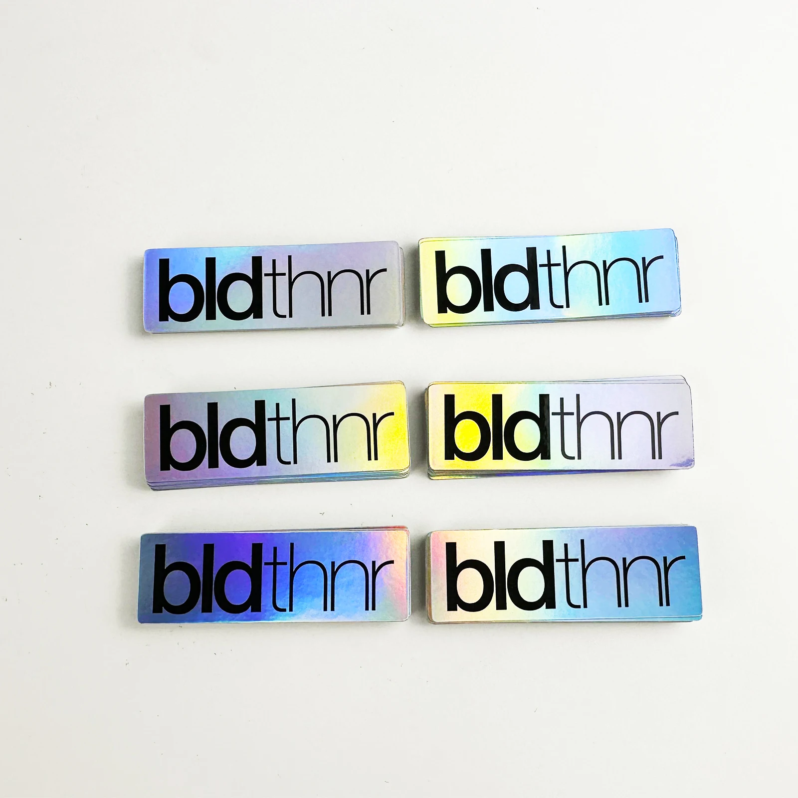 Customizable Holographic Stickers - Durable & Eye-catching