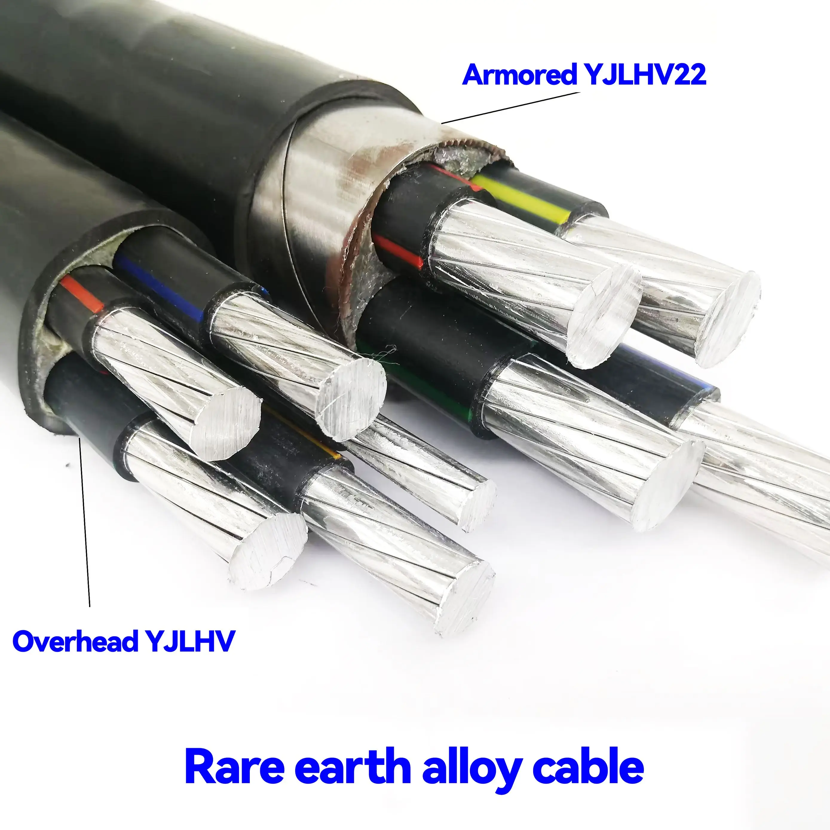Manufacturer Overhead Line Household Line 0.6/1 KV YJLV Armored YJLHV22 ABC Cable ACCC rare ...