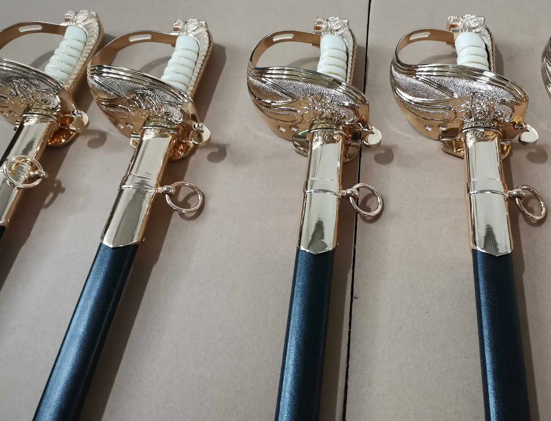 Freemasonry Templar Knight Masonic Sword Dagger Gold Royal Blue Masonic ...