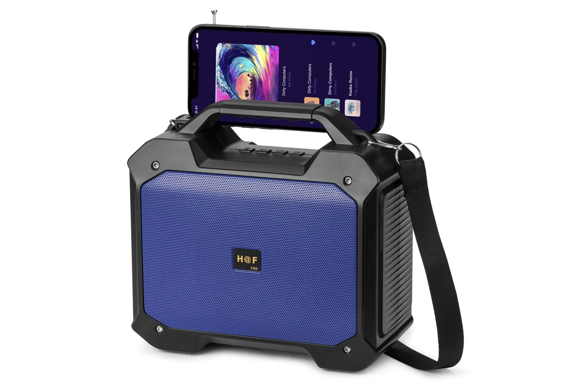 Big Size Subwoofer Speakers Portable Solar Powered Wireless Speaker ...