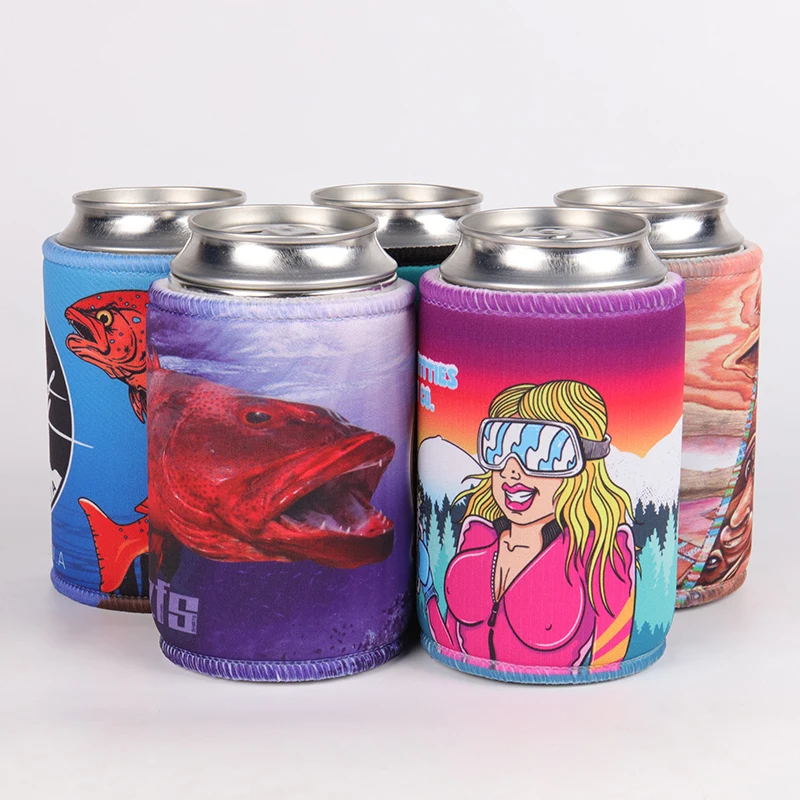 Neoprene Sublimation Tube Drink Stubby Holder Can Cooler For Beer ...