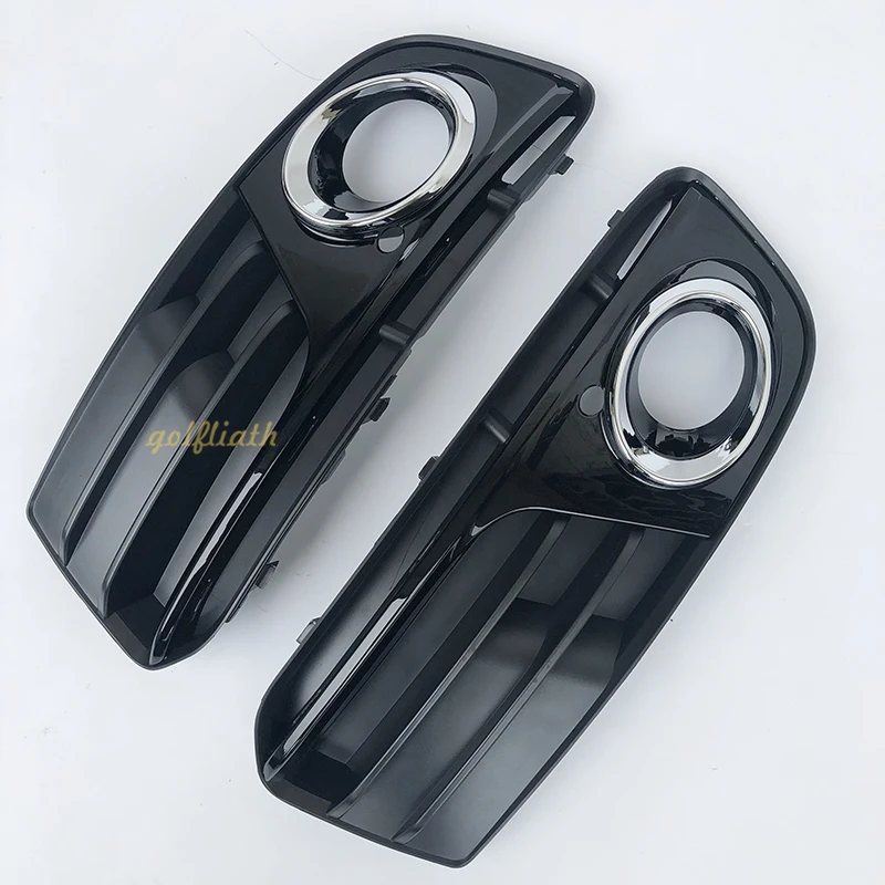 Left Right Side Fog Light Grille GRILLS for Q5(8R) MK1 2012/2013-2016 ...