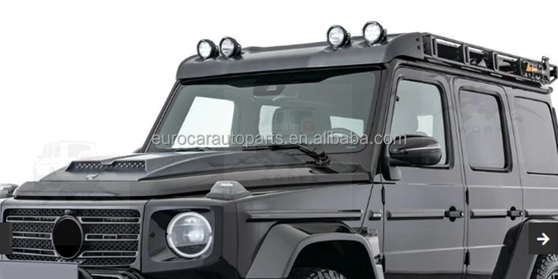 Mercedes-benz G-Class Roof Spoilers - Carbon Fiber Parts