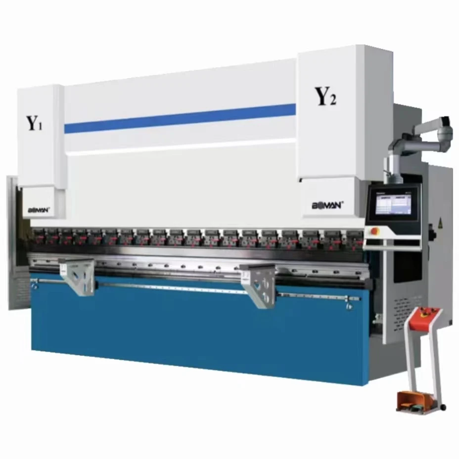 125t3200mm Hydraulic Press Brakes With Tp10s Controller Cnc Press Brake ...