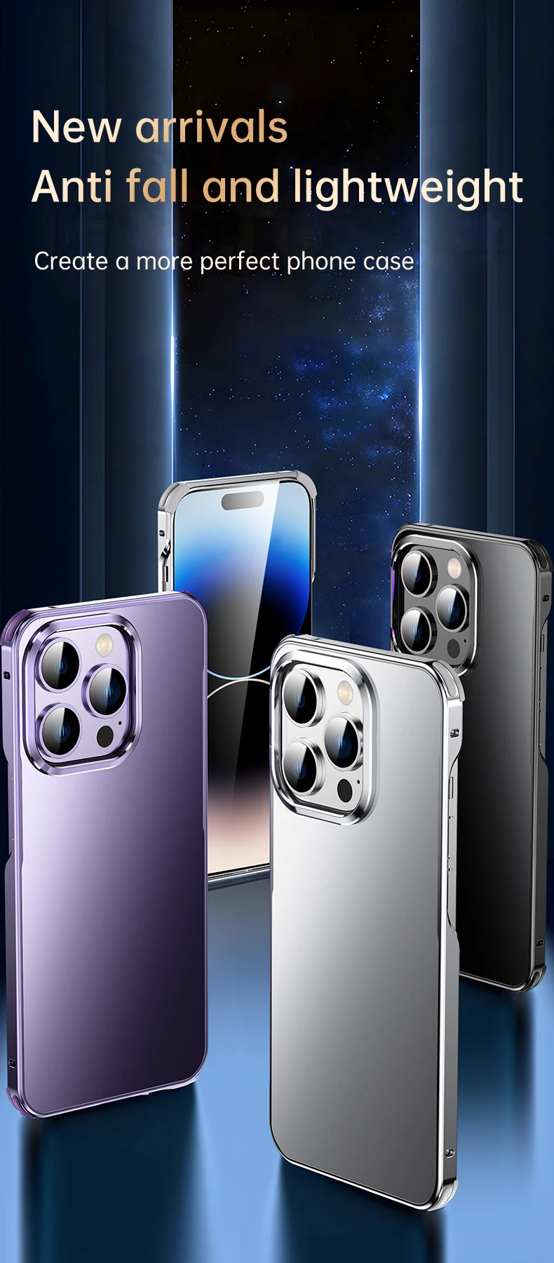 Aluminum Aviation Alloy Metal Mobile Cell Phone Case For Iphone Case ...