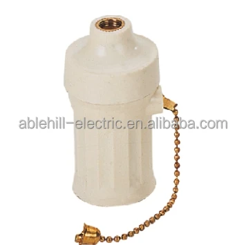 E27-e27 Screw Edison Lamp Holder /bakelite Lampholder With Pull Switch ...