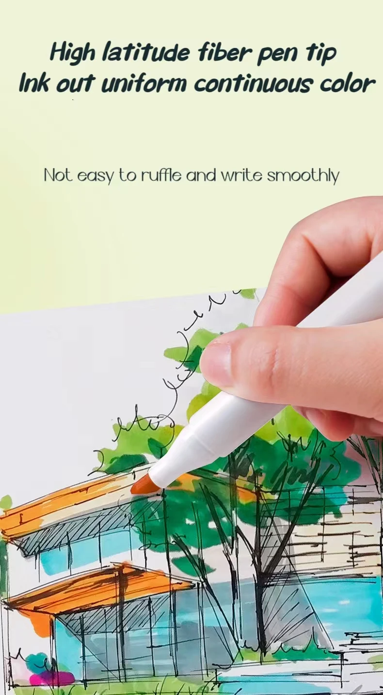 Wholesale Customization Brush Pen Drawing Lettering Markers Set Click Multi Colour Pen - Buy ...