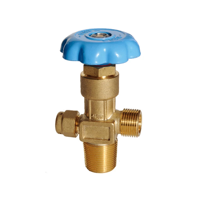 QF-4 Medical Gas Cylinder Valves CGA Oxygen Cylinder Valve with Manual ...