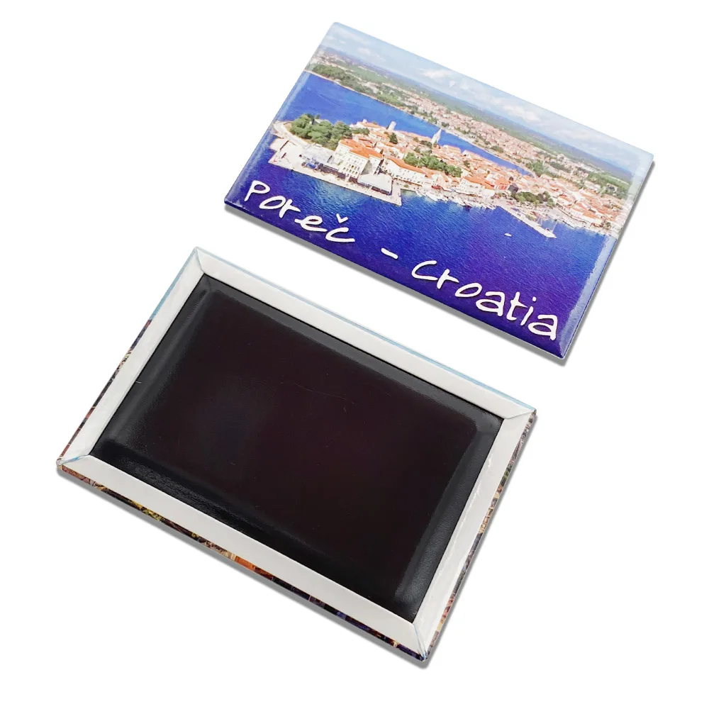 Promotional Custom Rome Italy Scenery Tin Fridge Magnets Tinplate ...