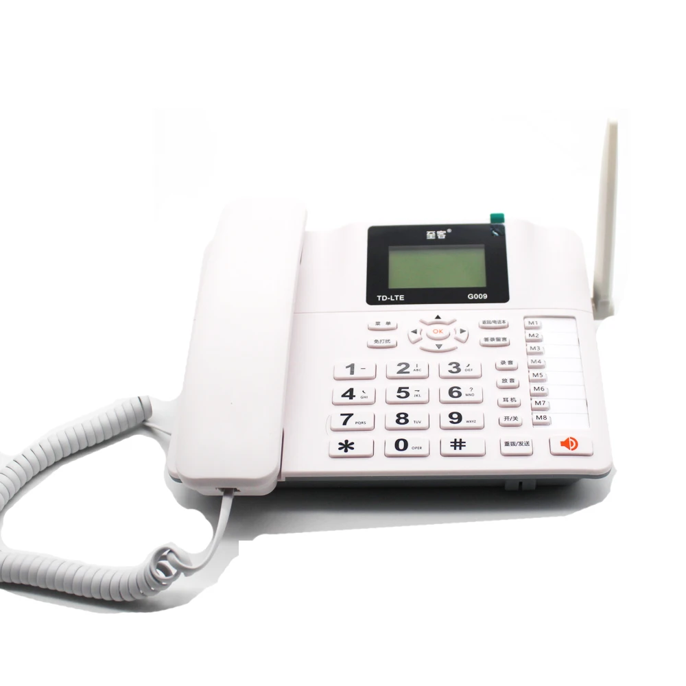 4g fixed wireless telephone with wifi hotspot with Sim Card Cordless ...