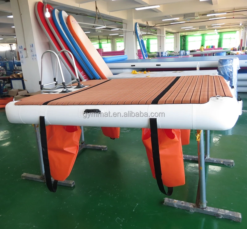 Cheap Price Drop Stitch Inflatable Floating Dock for SUP Surfboard ...