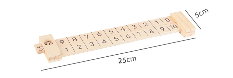 Colorful Bamboo Counting Sticks Toy Math Montessori Teaching Aids ...