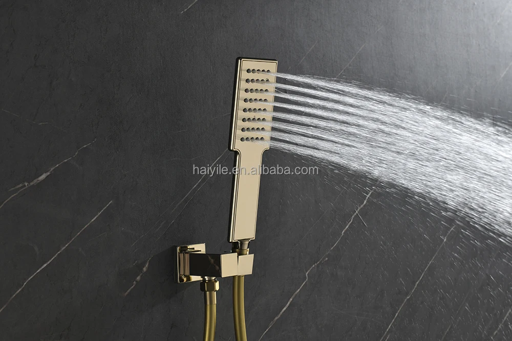 19x19-inch, Ceiling-mounted Concealed Shower System With Three Body ...