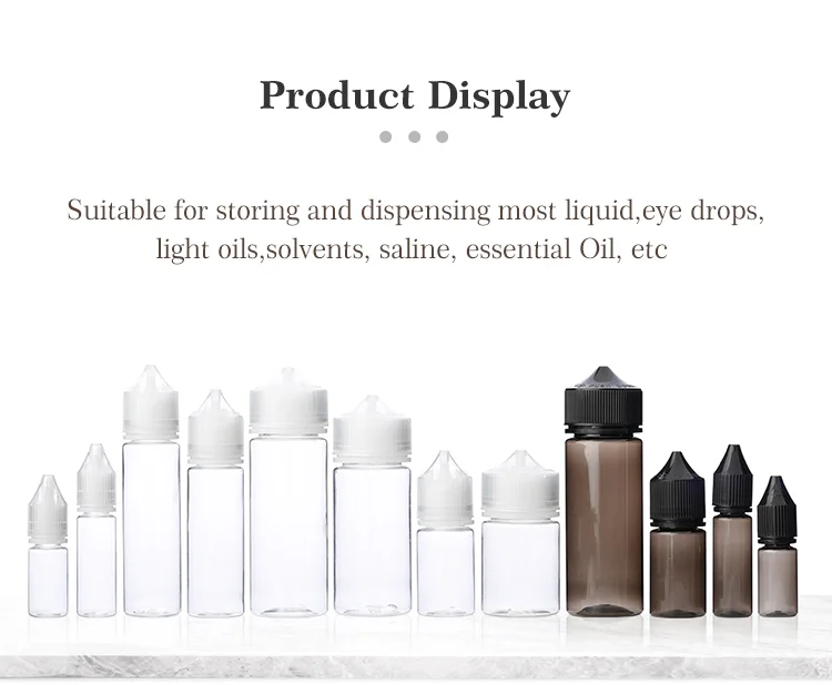 Plastic Bottles 15g Empty Container With Screw Lid Solid Powder ...