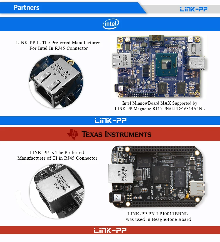 RJ45 Telephone Modular Jack Integrated Transformer RB1-125BAG1A ...