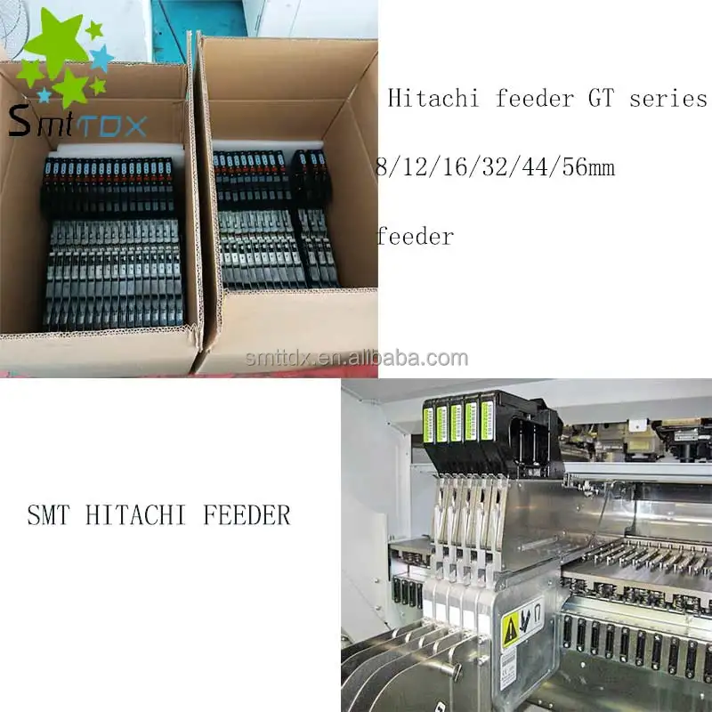 Smt Hitachi Pick And Place Machine Feeder Gt38080 8mm Hitachi Dual ...