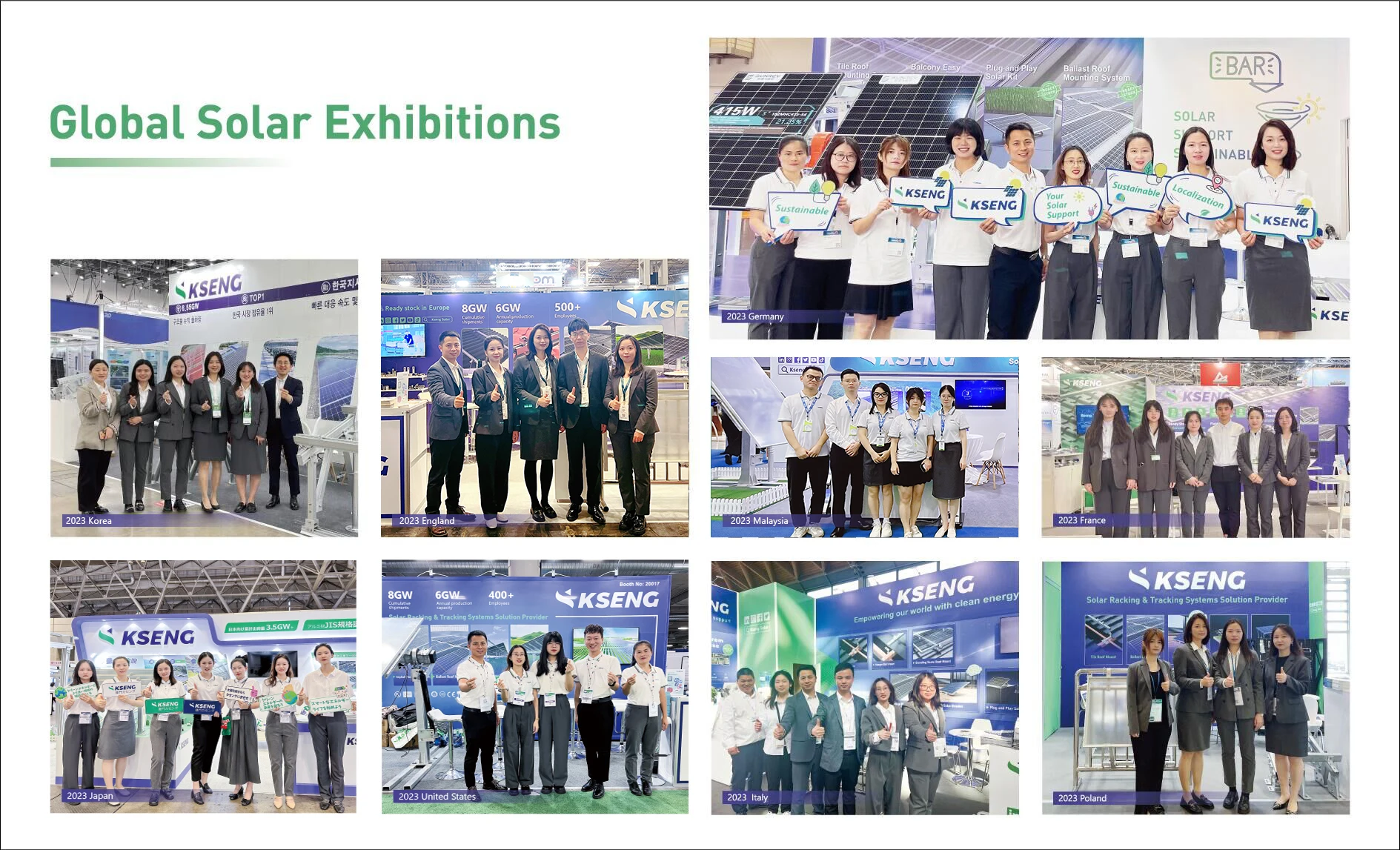 Kseng Solar Tracker Structure PV Tracker System Bracket Kit 1MW 10MW ...