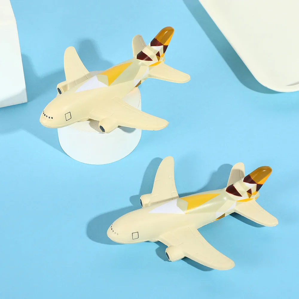 Custom Made Pu Foam Airplane Shape Decompression Toy - Buy Pu Foam ...