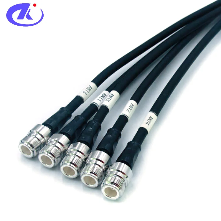 Mq5 Plug Cluster Connector To N Female Connector 1/4" Superflex Cable 0 ...