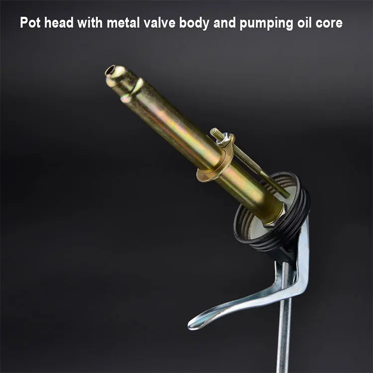 High Pressure 500ml Lubricating Oiler / Oil Can Spray Gun Pot Plastic ...