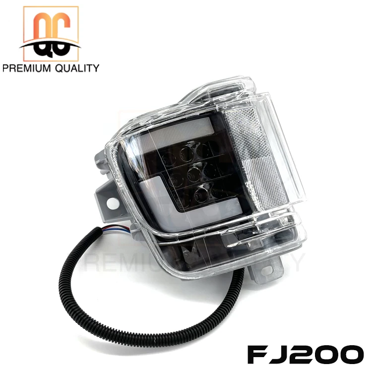 Refitted Black Edition Led Rear Bumper Reflector Lights For Land ...