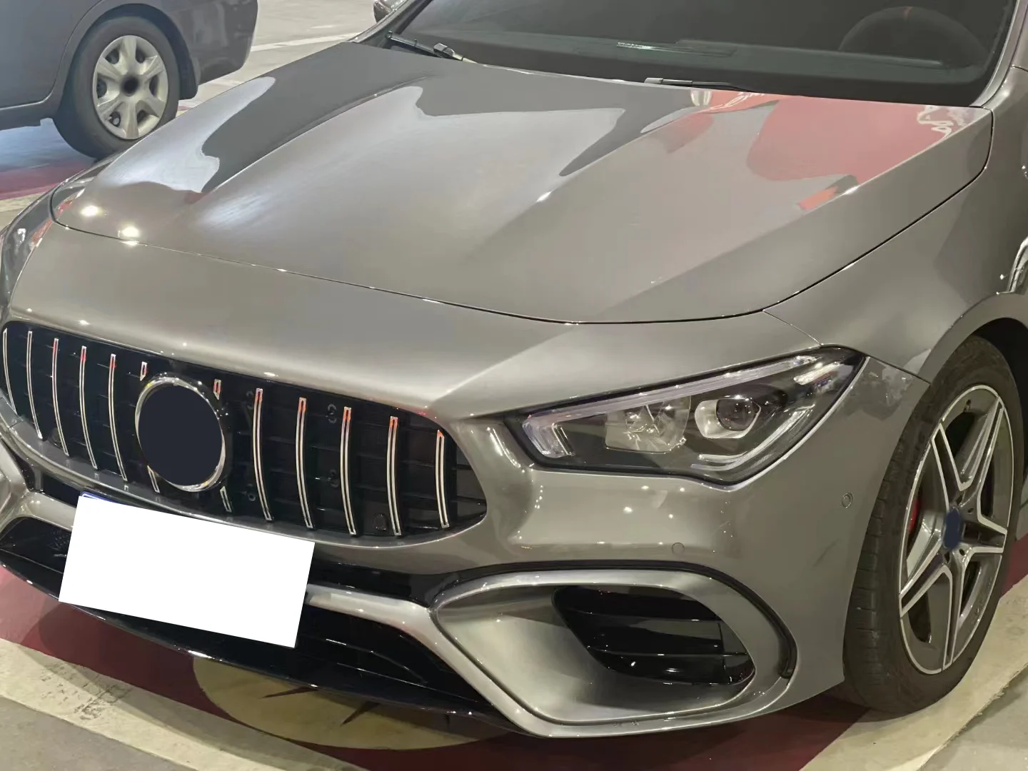 W118 Front Rear Bumper Exhaust Body Kit Upgrade CLA45 AMG Body Kit for ...