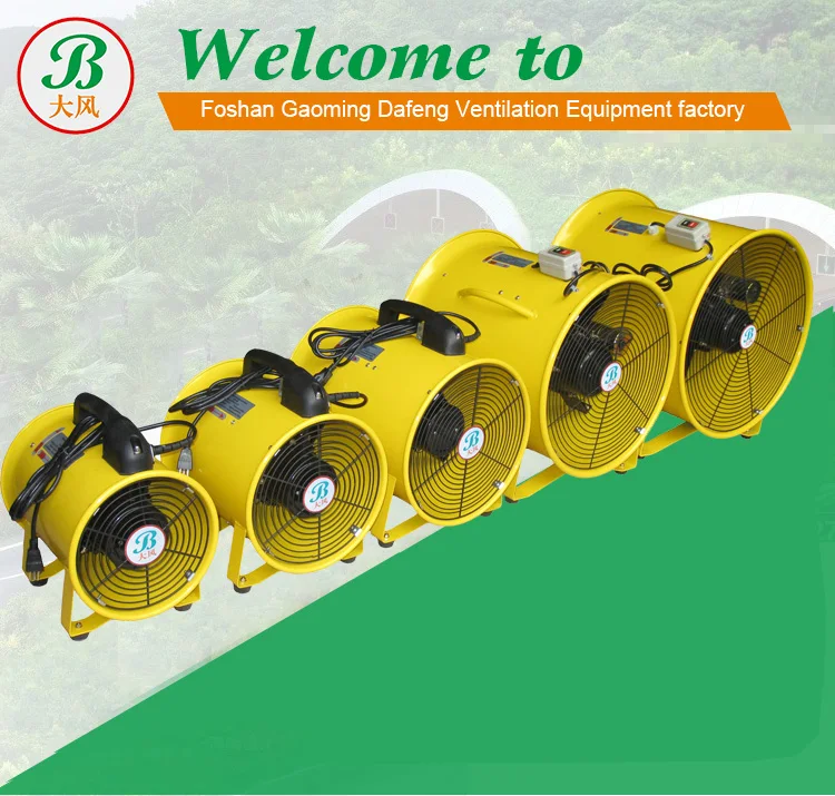 Portable Confined Space Industrial Portable Ventilation Fans - Buy ...