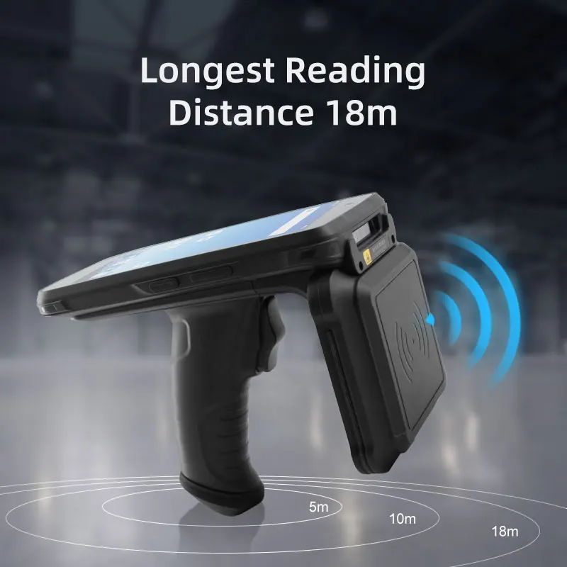 CHAFON Android 12 Wifi Blue Tooth 4G Barcode Scanner Rfid Handheld ...