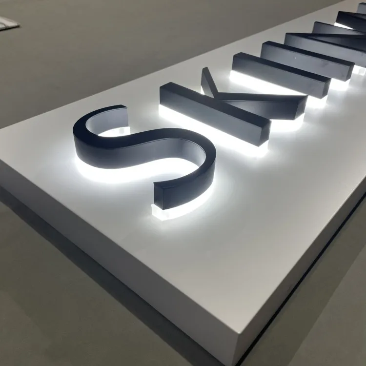 3D Signage China Custom Commercial Interior Office Signs