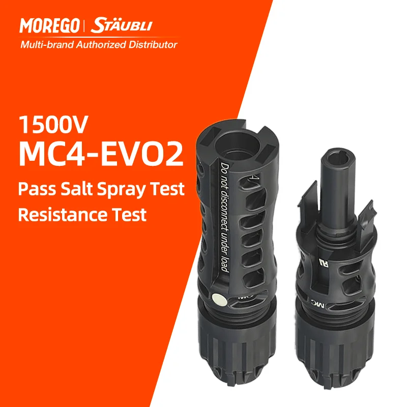 Original Staubli MC4 Evo2 MC4 PV Connector Male and Female plug IP68 ...