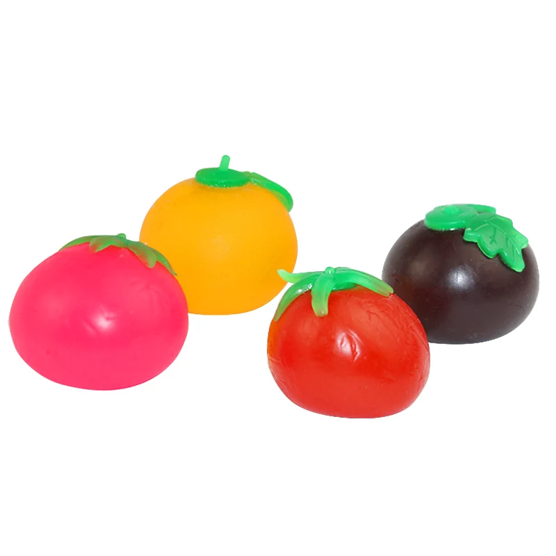 Fruit Splat Ball Glitter Venting Stress Ball Anti Stress Relief Toys ...
