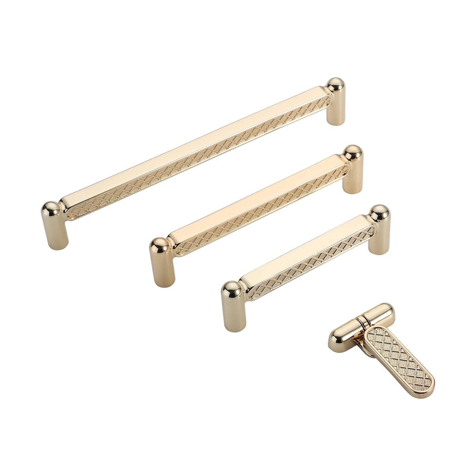 Gold Handle Furniture Hardware Accessories Fancy Cupboard Embossing ...