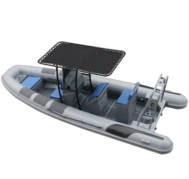 High Quantity 20ft RHIB 620 Deep V Aluminum RIB Hypalon PVC Inflatable ...