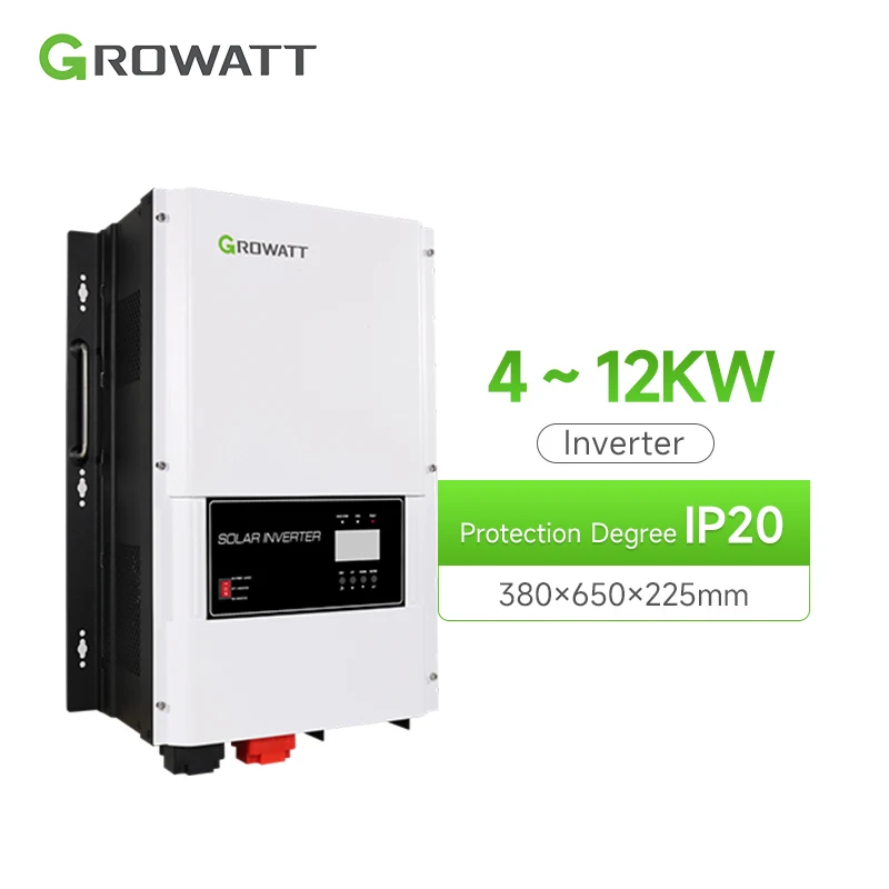 Growatt SPF 4000~12000T DVM 6KW 8KW 10KW 12KW Off Grid Solar Inverter| Alibaba.com