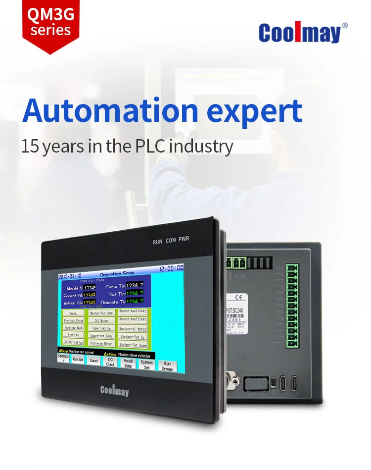 Small 4.3 Inch HMI Resistive Touch Screen Integrated High Frequency ...