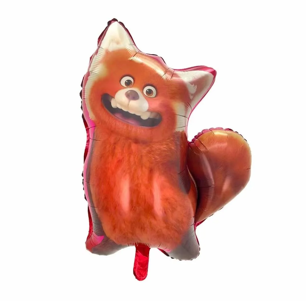 Turning Red Cartoon Characters Helium Foil Balloon Self-sealed ...