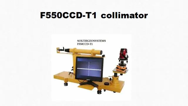 W550-8TD Collimator - Durable Survey Instrument for Total Station