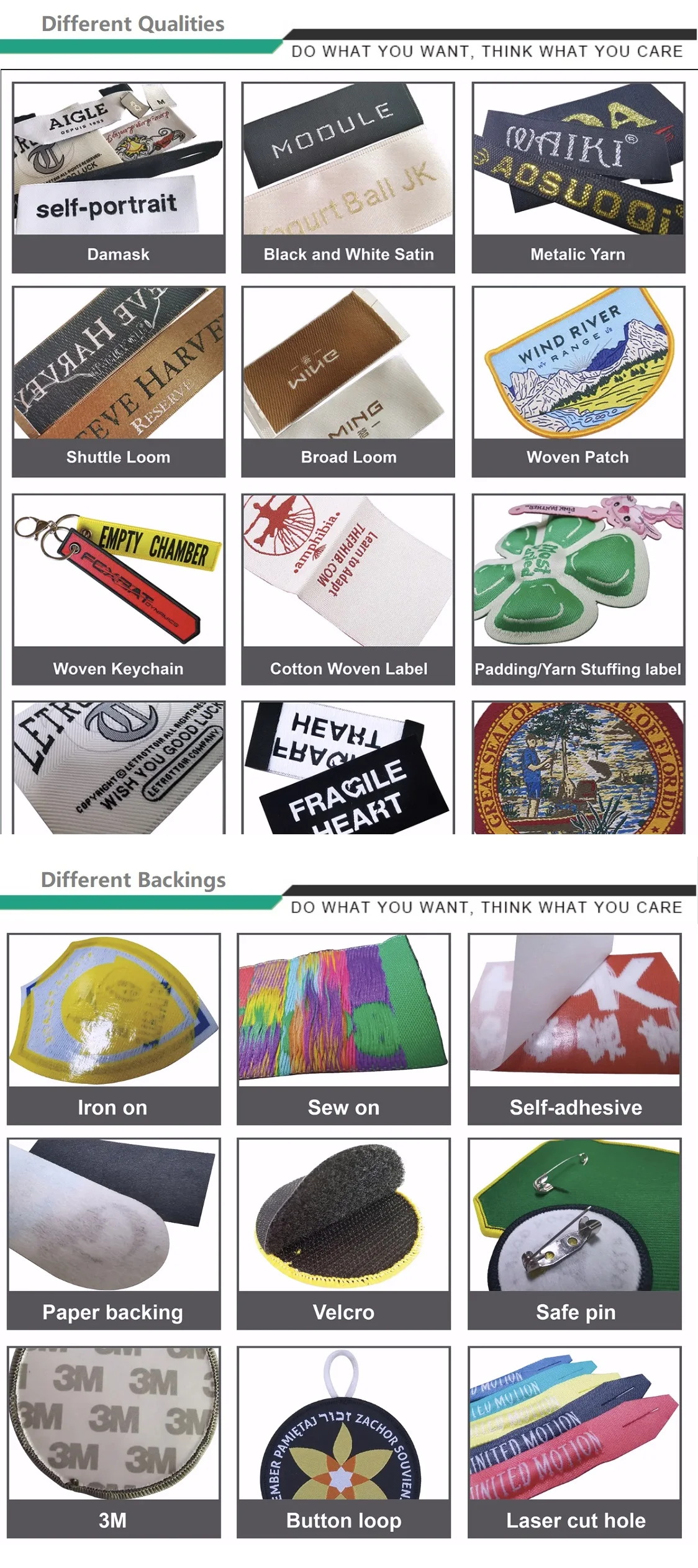 Customized Labels for Clothing - High Density & Eco-friendly