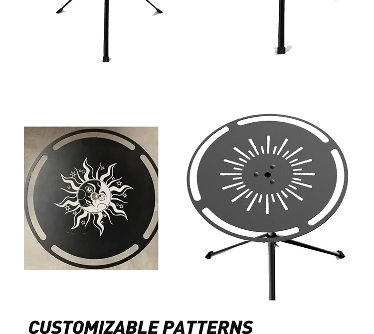 Howlighting Aluminium Alloy Folding Adjustable Outdoor Picnic Camping ...