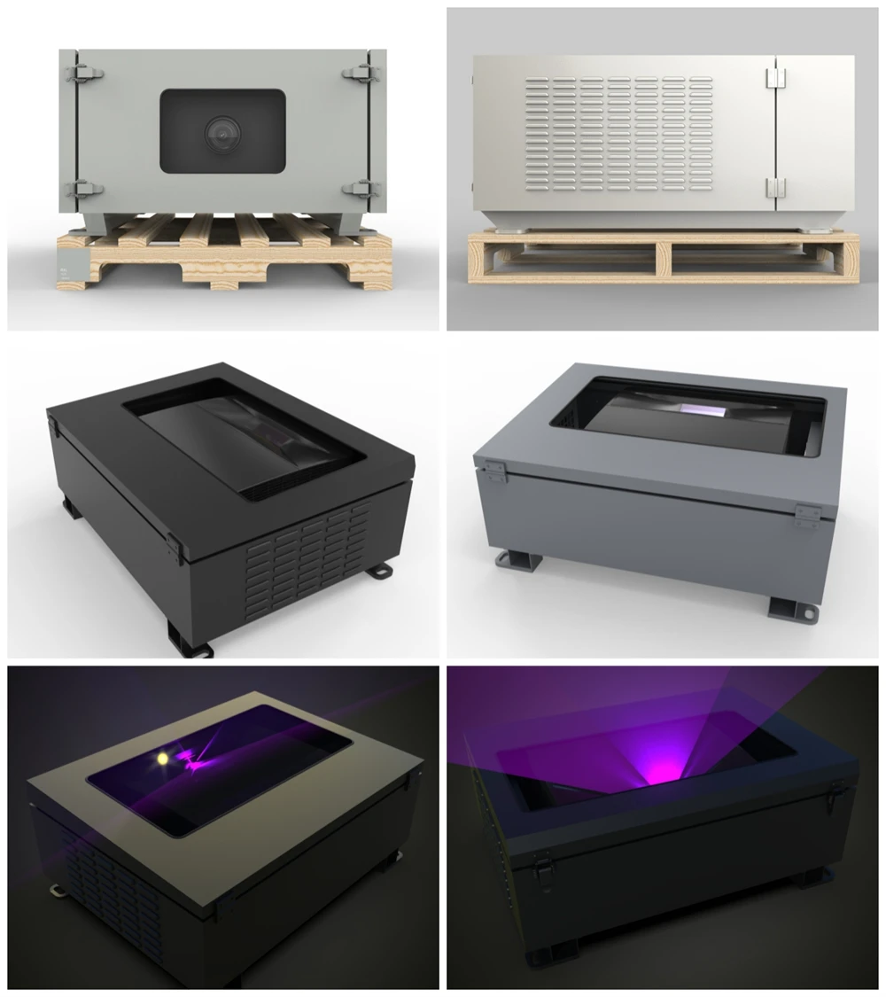 Waterproof Projector Enclosure Thermostat IP65 Dust Proof
