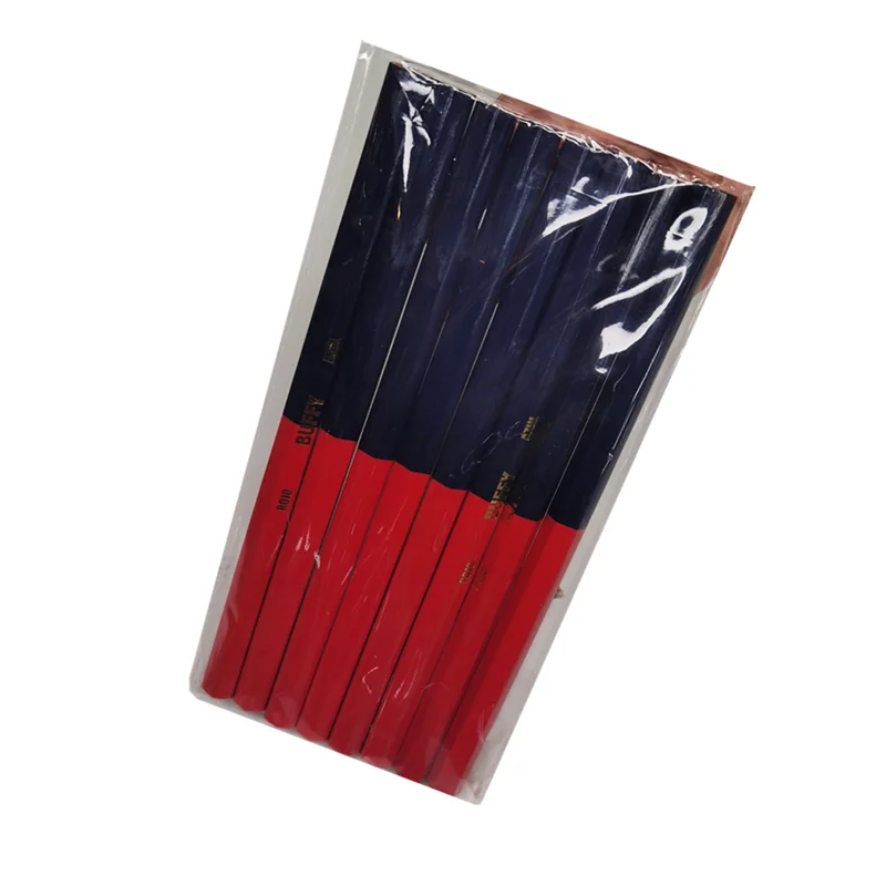 High Quality Carpenters Pencil Blue And Red Lead For Diy Builders ...
