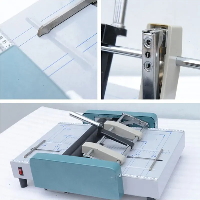 Folding Stapler Binding Machine CG8200 - Manual A3 Booklet Maker