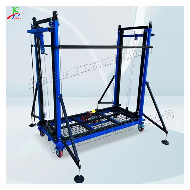 Building Construction Electric Scaffolding Lifting Platform Folding ...