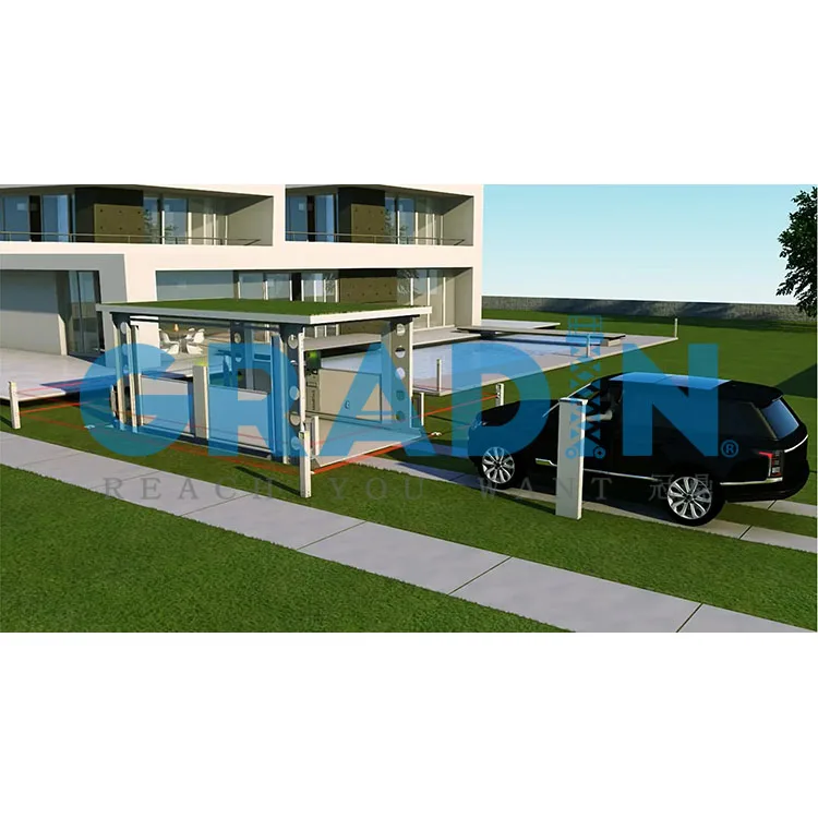 Electric Hydraulic Guide Rail Car Lift Elevator Platform For ...