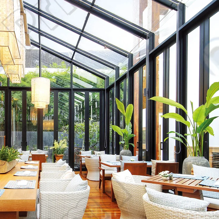 New Model Aluminum Sun Room - Modern 4 Season Glass House