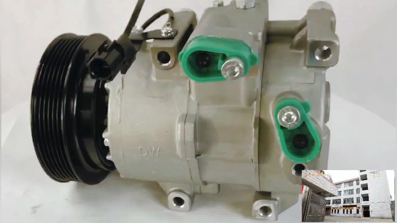 97701-1r000 97701-4l000 977011r000 6sbu16c Tpye汽车交流压缩机，适用于k2/现代hb20 ...