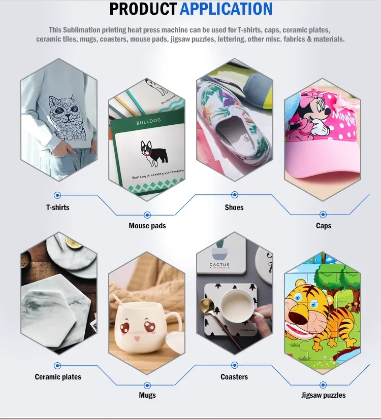 3D Concave Convex Heat Press Embossing Machine for Fabric