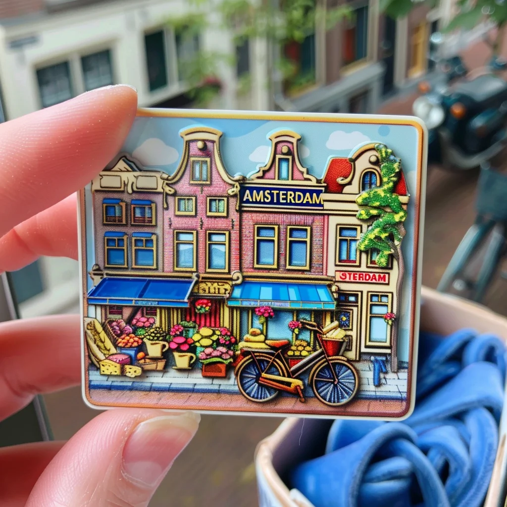 Custom magnetic 3d resin refrigerator magnet different countries ...